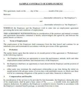 Australian Employment Contract Template (Free Template & Tips)