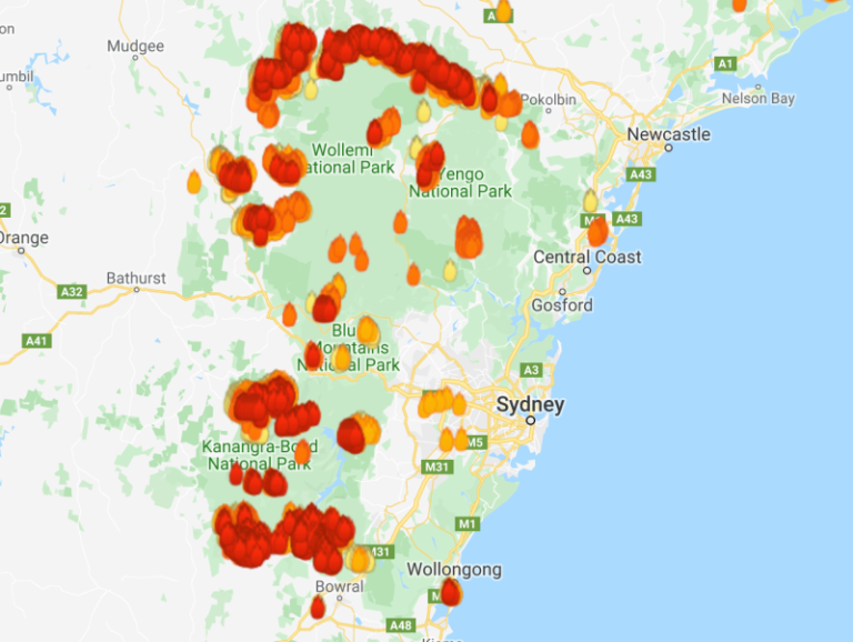Australian Wildfire Statistics - All Down Under